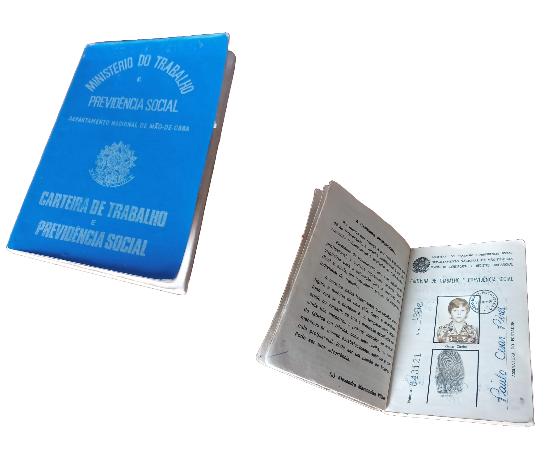 A carteira de trabalho há 50 anos – Flugfolio